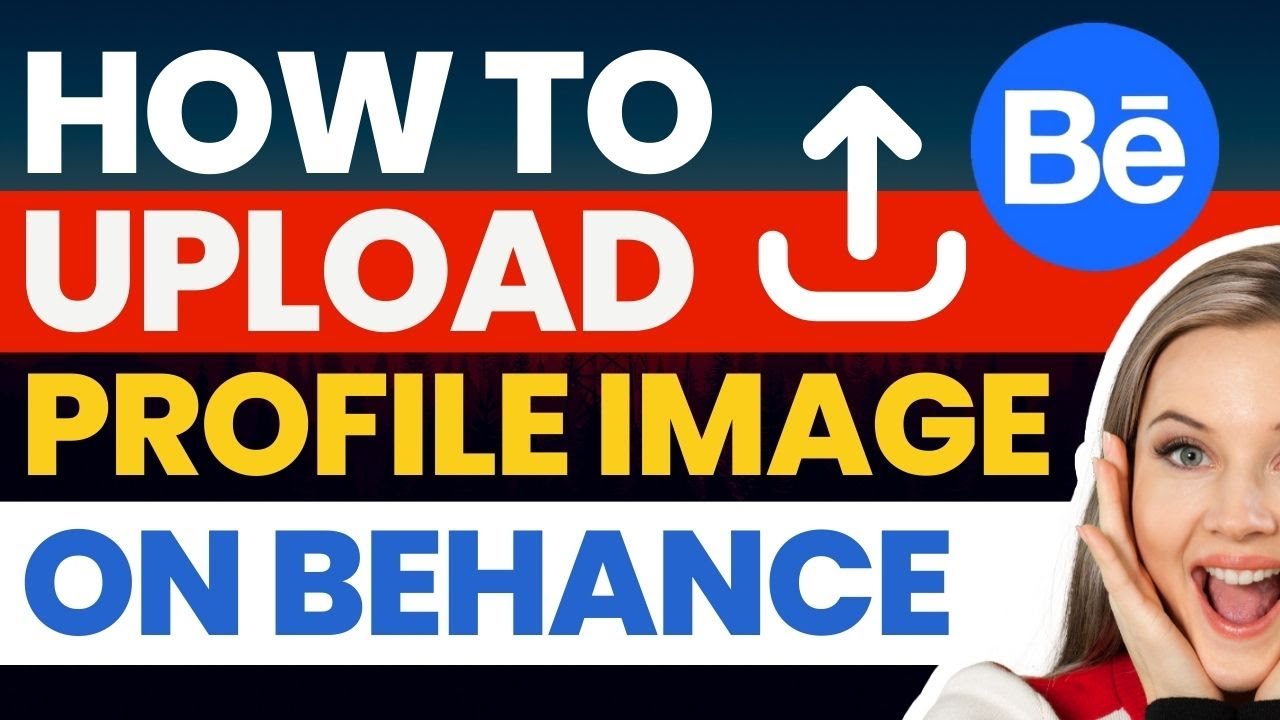How to Upload Profile Image on Behance - YouTube