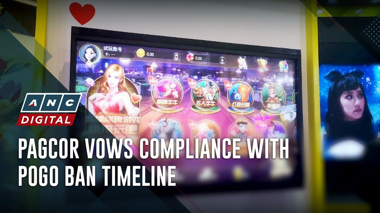 PAGCOR vows compliance with POGO ban timeline | ANC - YouTube