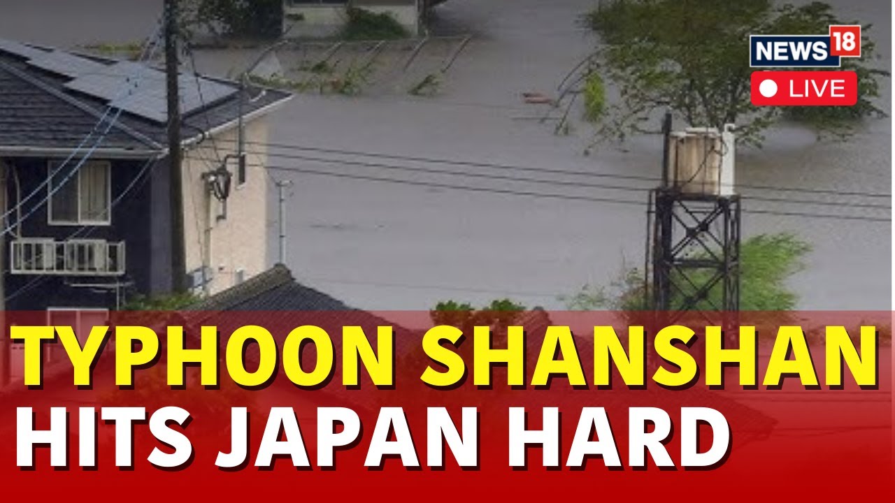 Japan Typhoon Live | Typhoon Shanshan Takes Aim At Japan Live | Japan ...