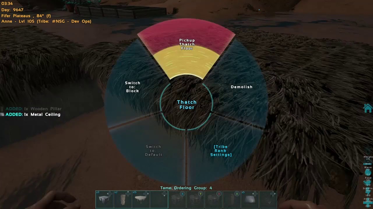 Thatch Floor Ark | Floor Roma