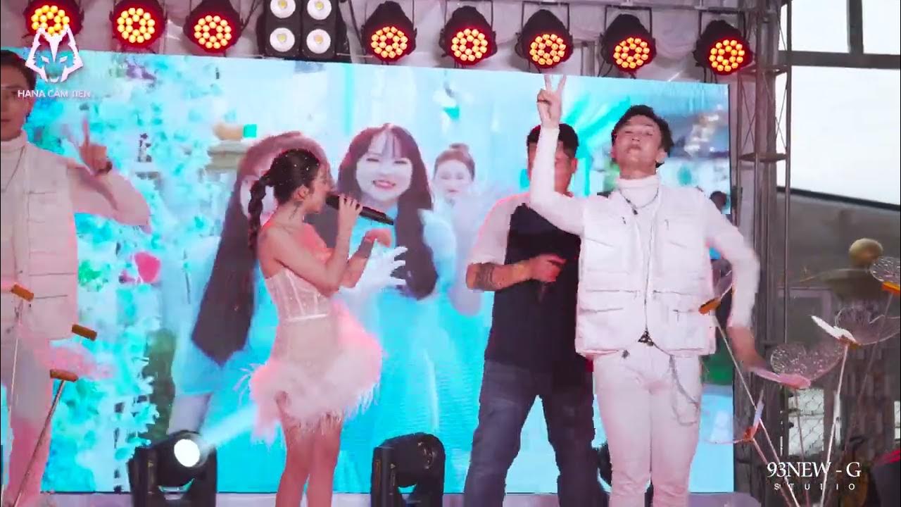 HANA CẨM TIÊN x TVk LẦN ĐÂU LIVE " YÊU ĐỪNG CÓ NHÂY " TẠI ĐÁM CƯỚI ÚT NHỊ VÀ MINH CƠ KER - YouTube