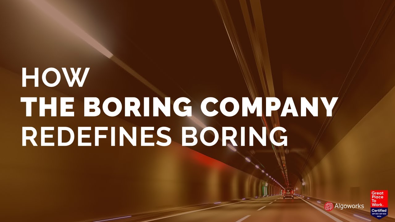 How The Boring Company Redefines Boring | The Boring Company Explained ...