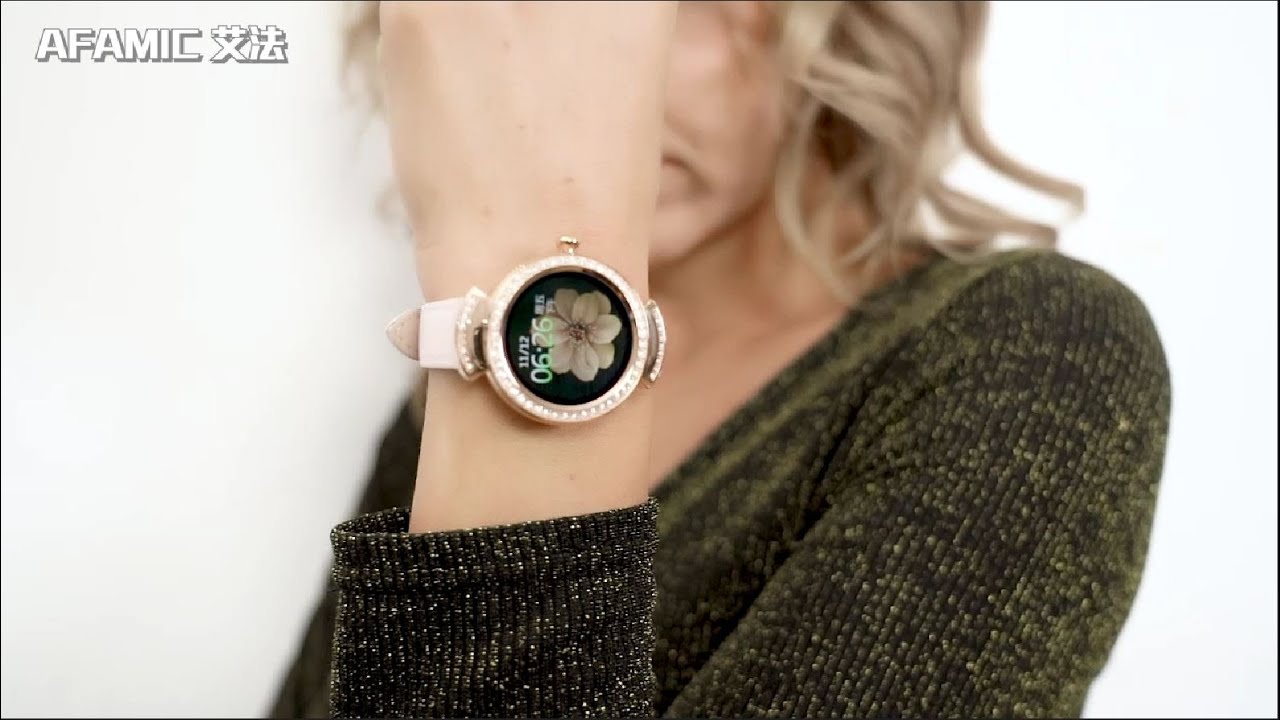 【AFAMIC 艾法】CN7晶鑽奢華心率GPS智慧手錶 - YouTube