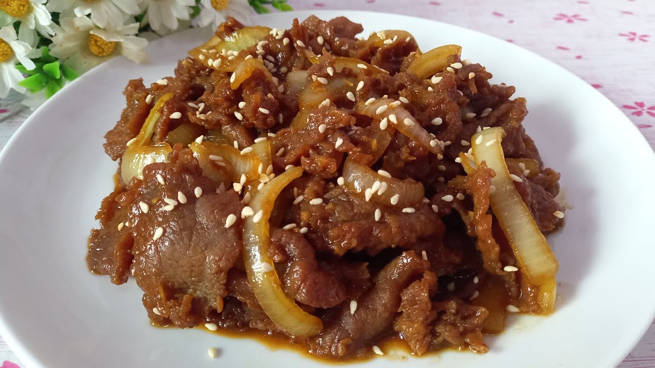 RESEP BEEF TERIYAKI ALA HOKBEN || Masakan Daging Sapi Terenak dan ...