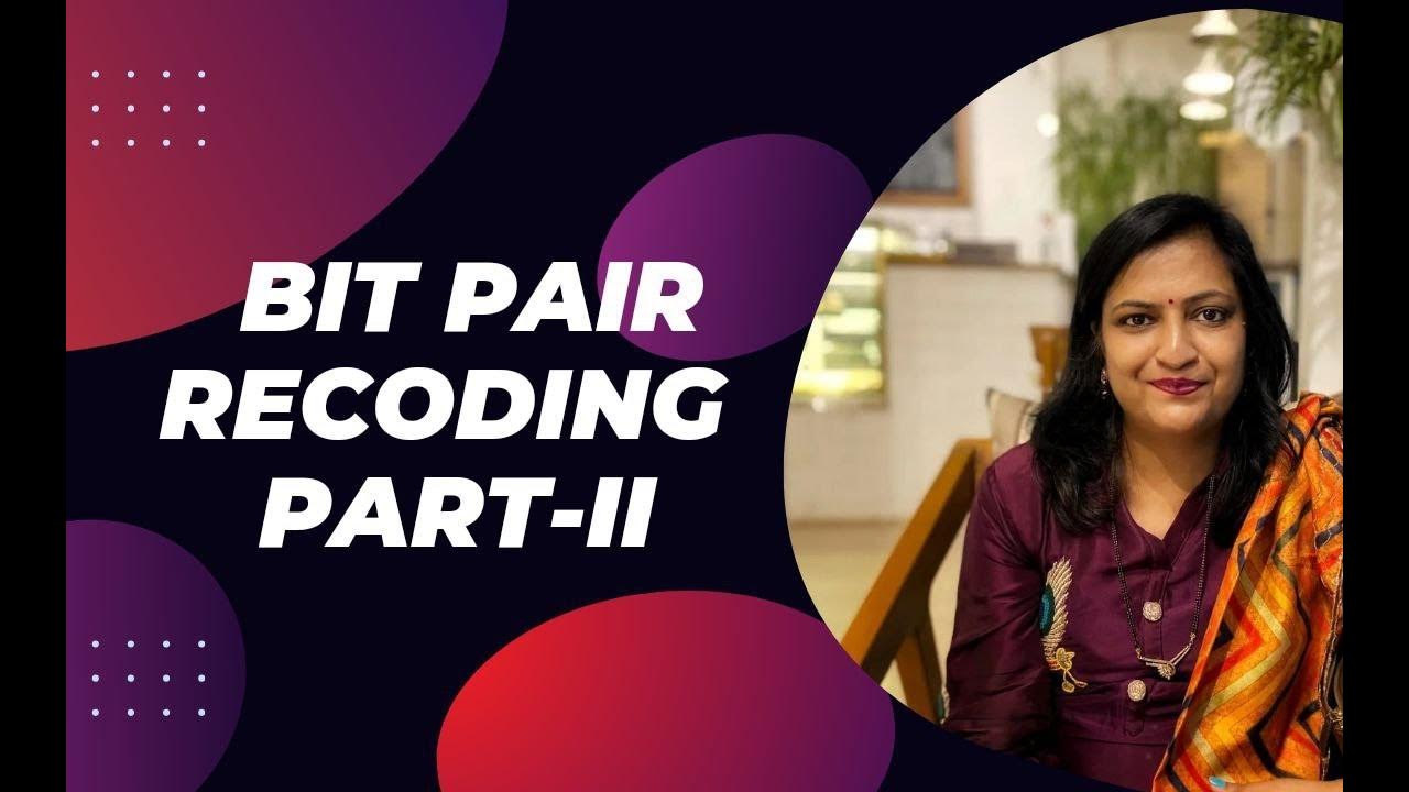 BitPairRecodingPart1 - YouTube