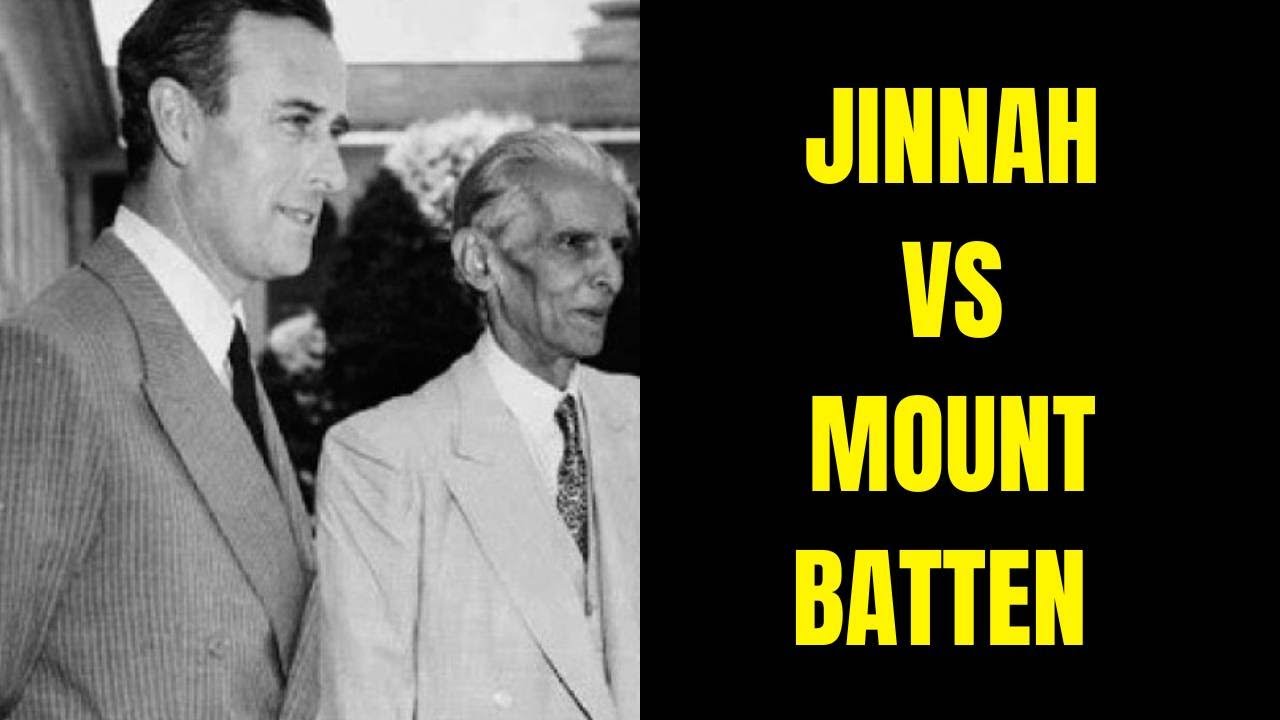 First Governor General of Pakistan. Jinnah vs Mount Batten - YouTube