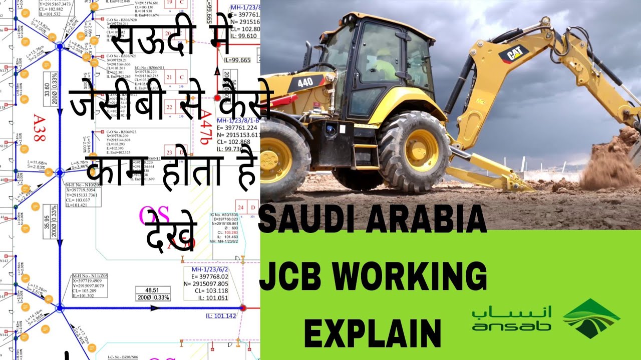 जेसीबी JCB ka kaam dekhe Saudi Arabia me सऊदी में जेसीबी से क्या काम ...