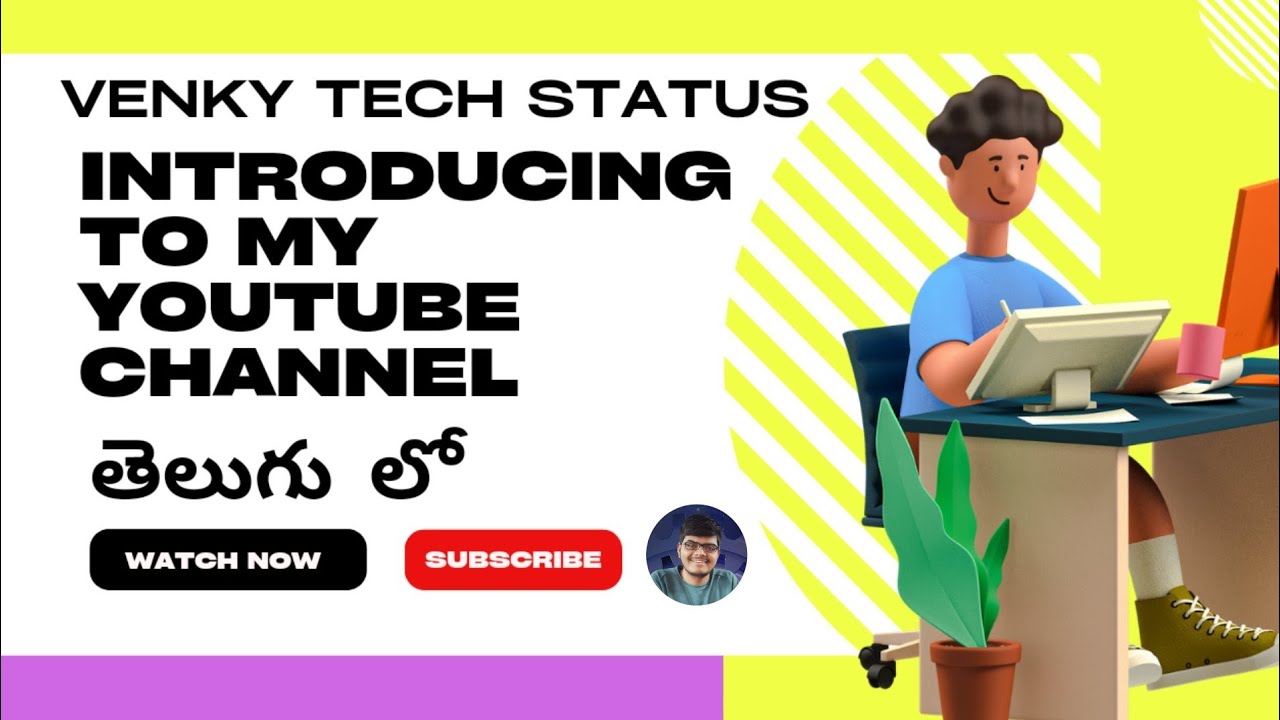 Introducing to my YouTube channel | Venky Tech Status | @VenkyTechStatus1222 | - YouTube
