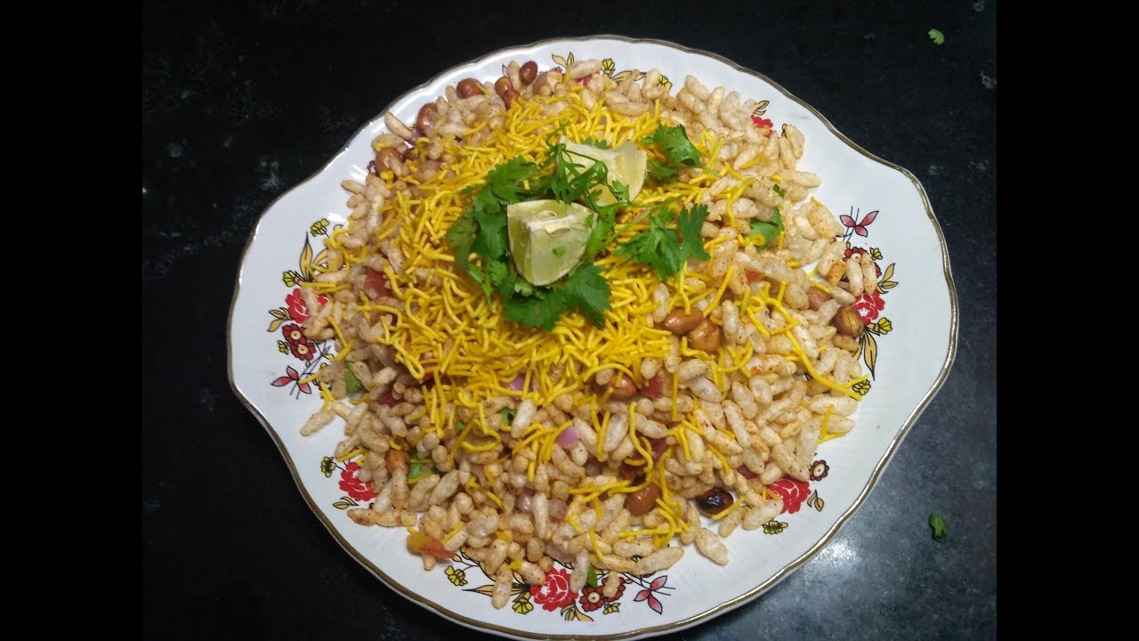 Simple street style bhel - YouTube