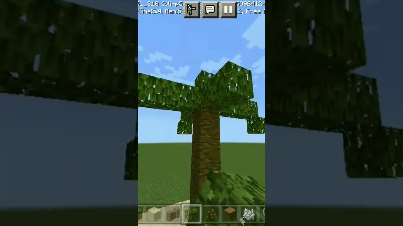 Coconut Tree in Minecraft - YouTube