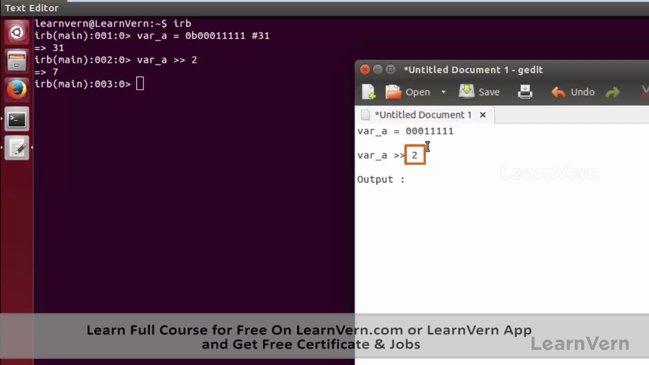 Binary Right Shift Operator In Ruby YouTube Binary Right Shift Operator In Ruby YouTube