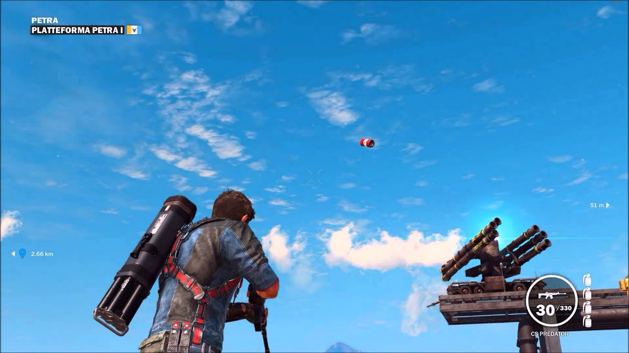 Just Cause 3 Exploding Clay Pidgeon - YouTube