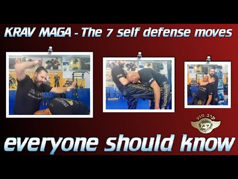 [KRAV MAGA The 7 self defense moves everyone should know] - YouTube