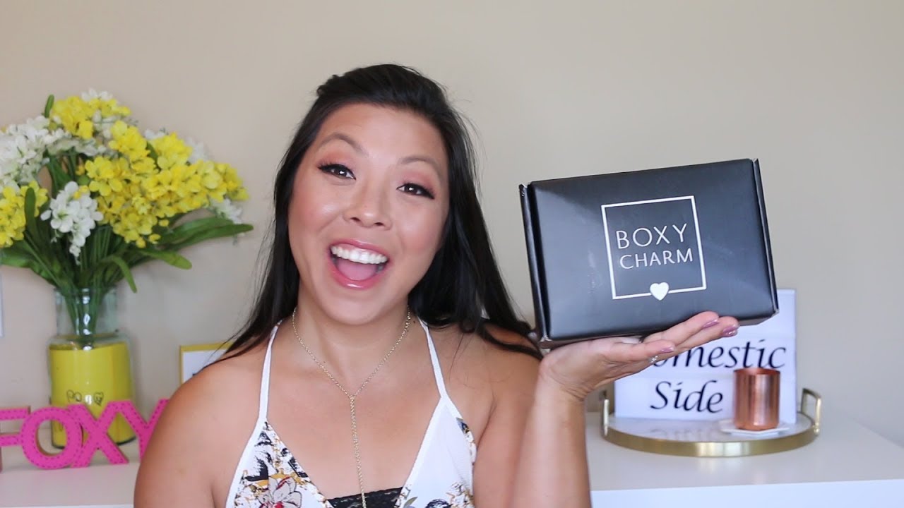 July Boxy Charm Unboxing | Try On - YouTube