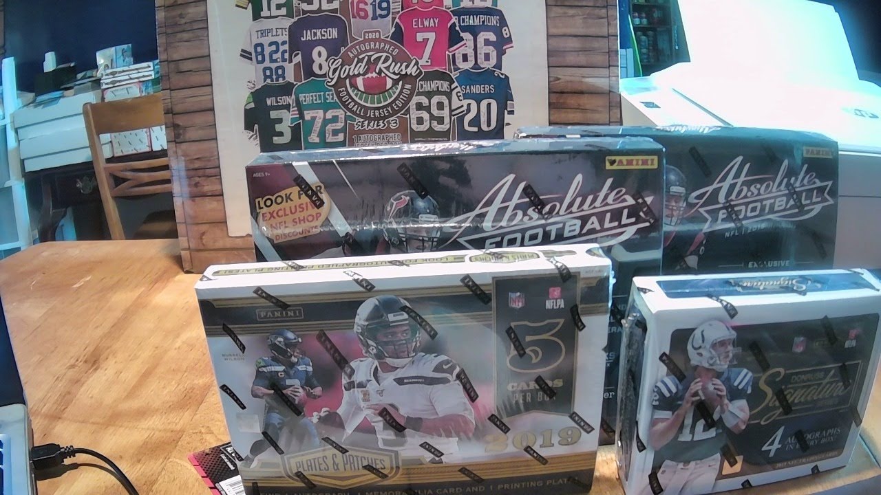4 Personal Football Boxes - YouTube