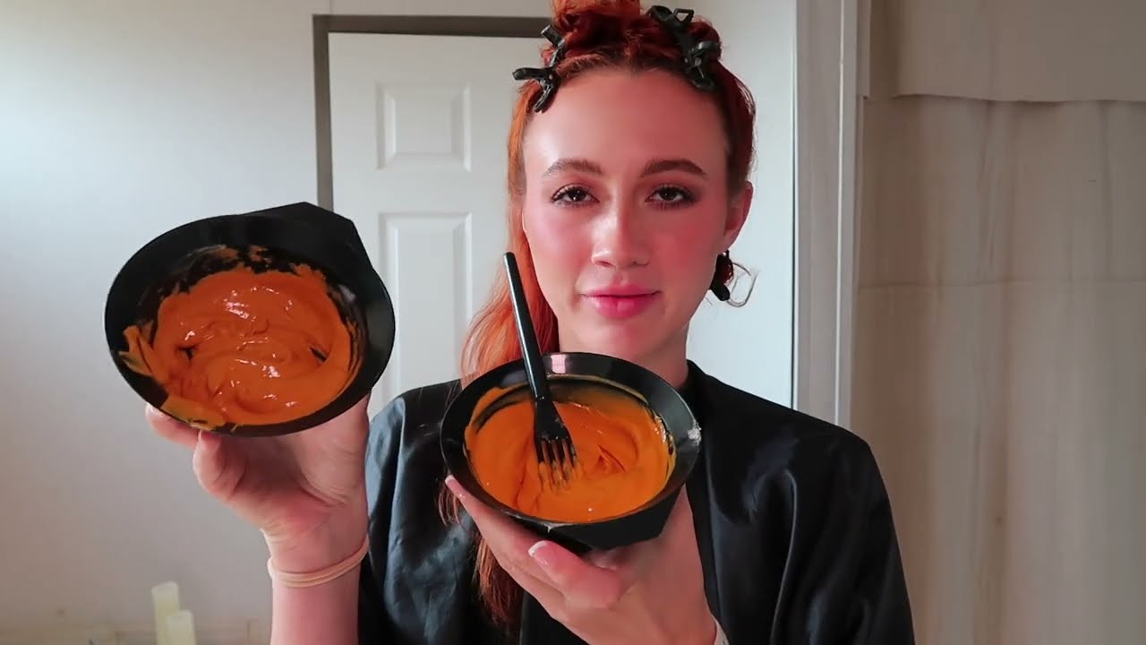 DIY Copper Hair At Home | Natural Red Hair Color Tutorial + Formula ...
