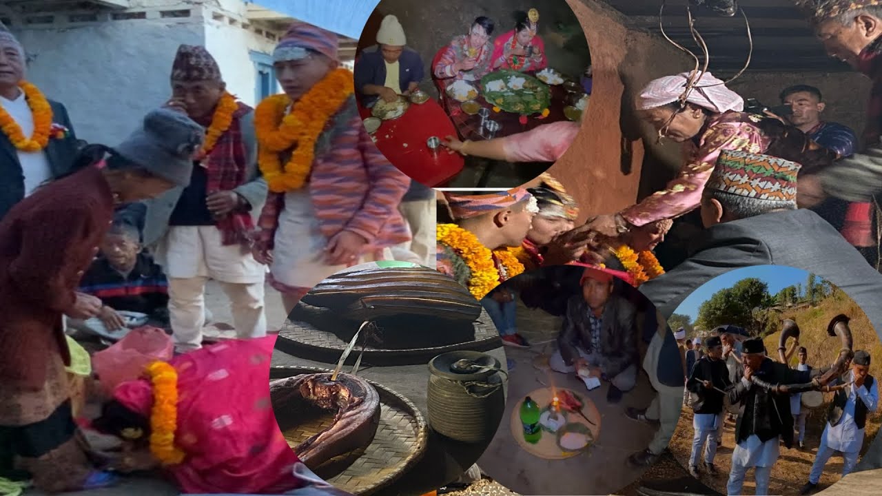 🇳🇵Traditional Wedding 💍ceremony॥Marriage in Rural Setting॥ - YouTube