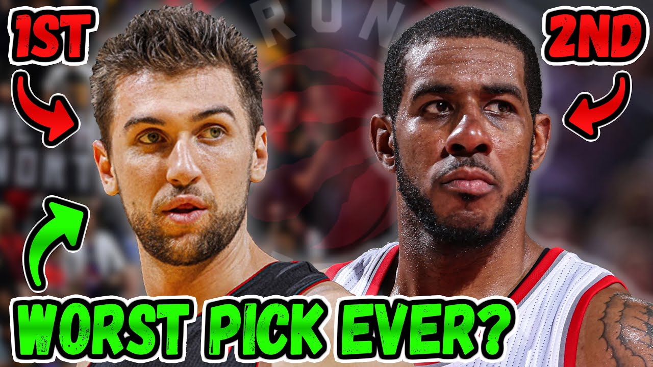 The 5 WORST Draft Picks Ever Selected by the Toronto Raptors - YouTube
