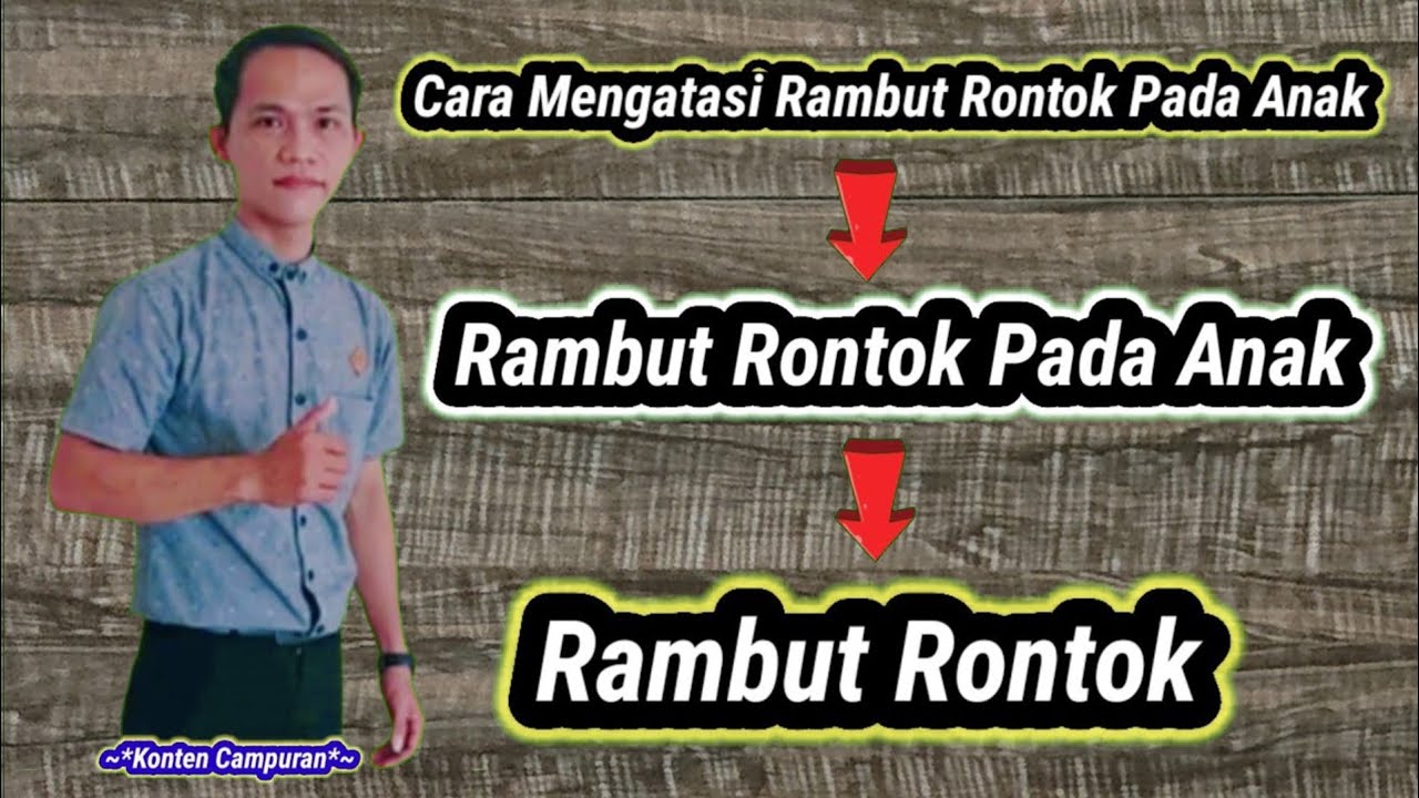 Cara Mengatasi Rambut Rontok Pada Anak - Cara Atasi Rambut Rontok Pada ...
