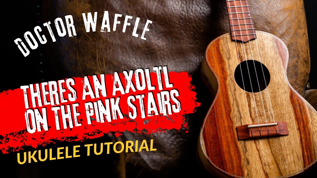 Ukulele Tutorial Doctor Waffle Theres An Axoltl On The Pink Stairs ...