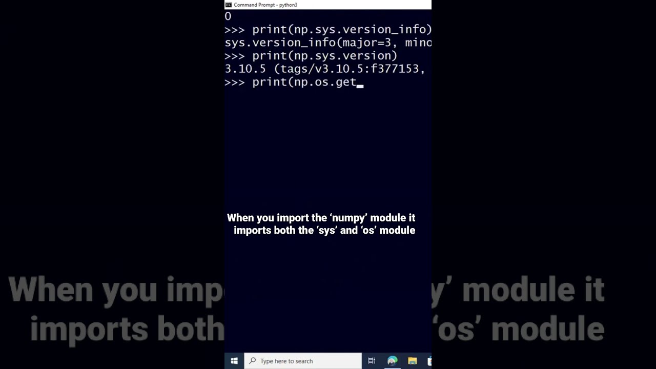 Import Numpy As Np Np sys version info Python Version Np os getcwd Import Numpy As Np Np sys version info Python Version Np os getcwd