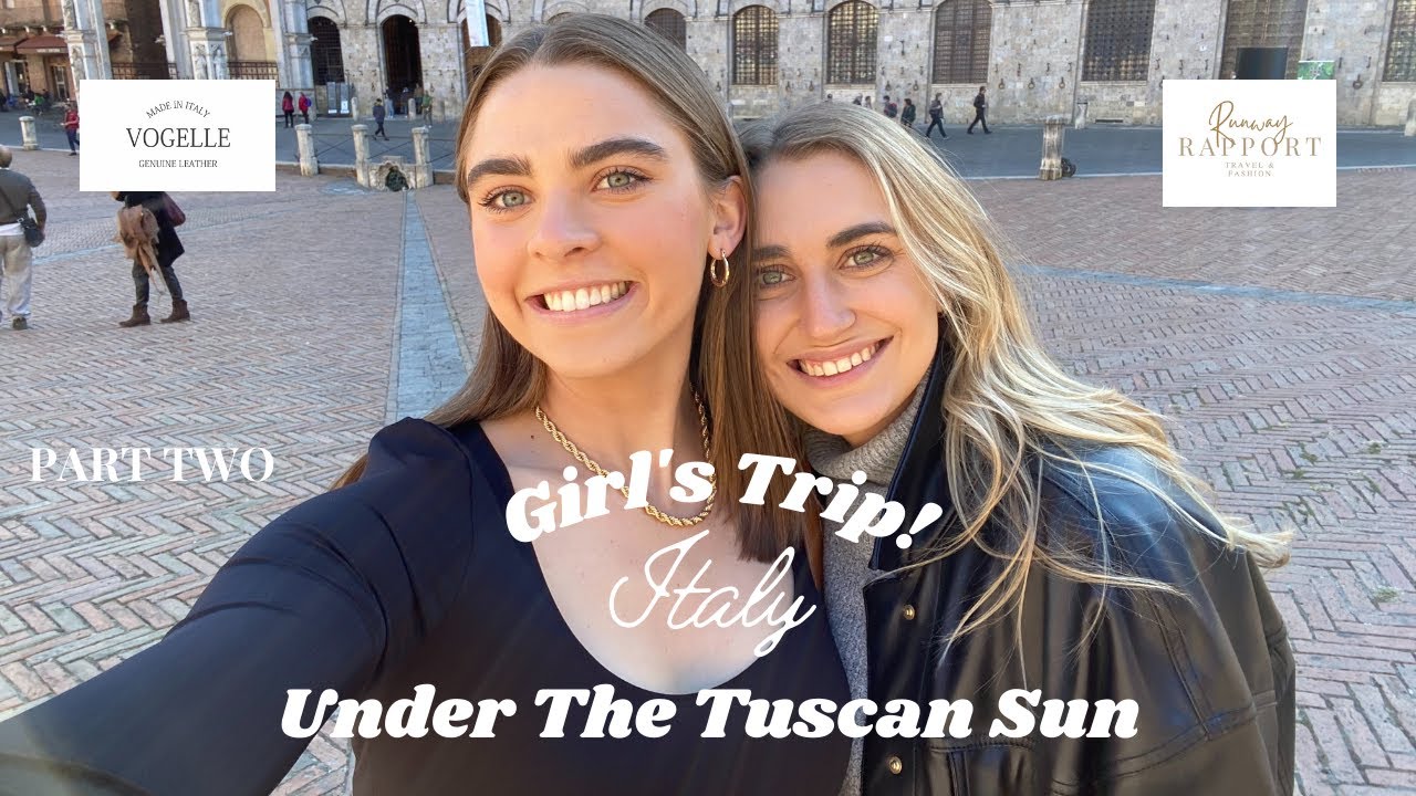 VLOG // Tuscany Girl's Trip Part Two! Florence, Siena & San Gimignano ...