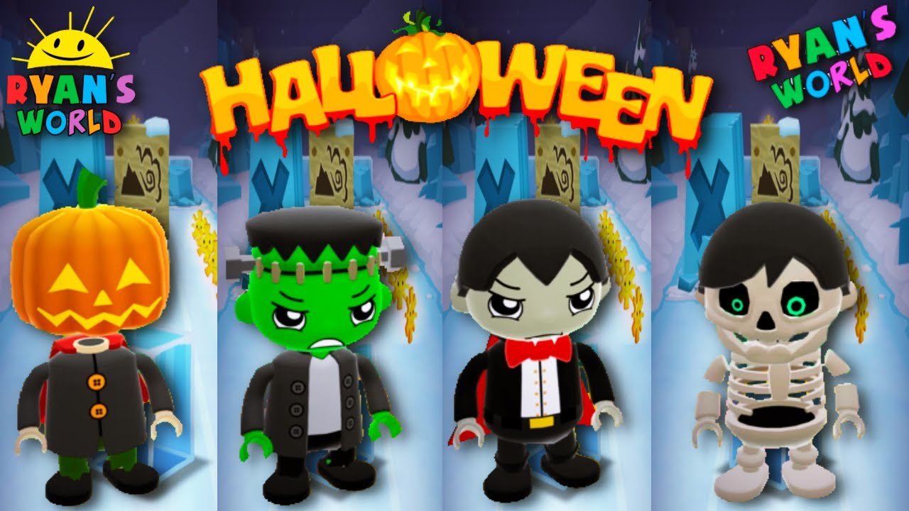 Tag with Ryan Spooky Halloween Update: Ryan-Stein Vs Jack O' Lantern Vs ...