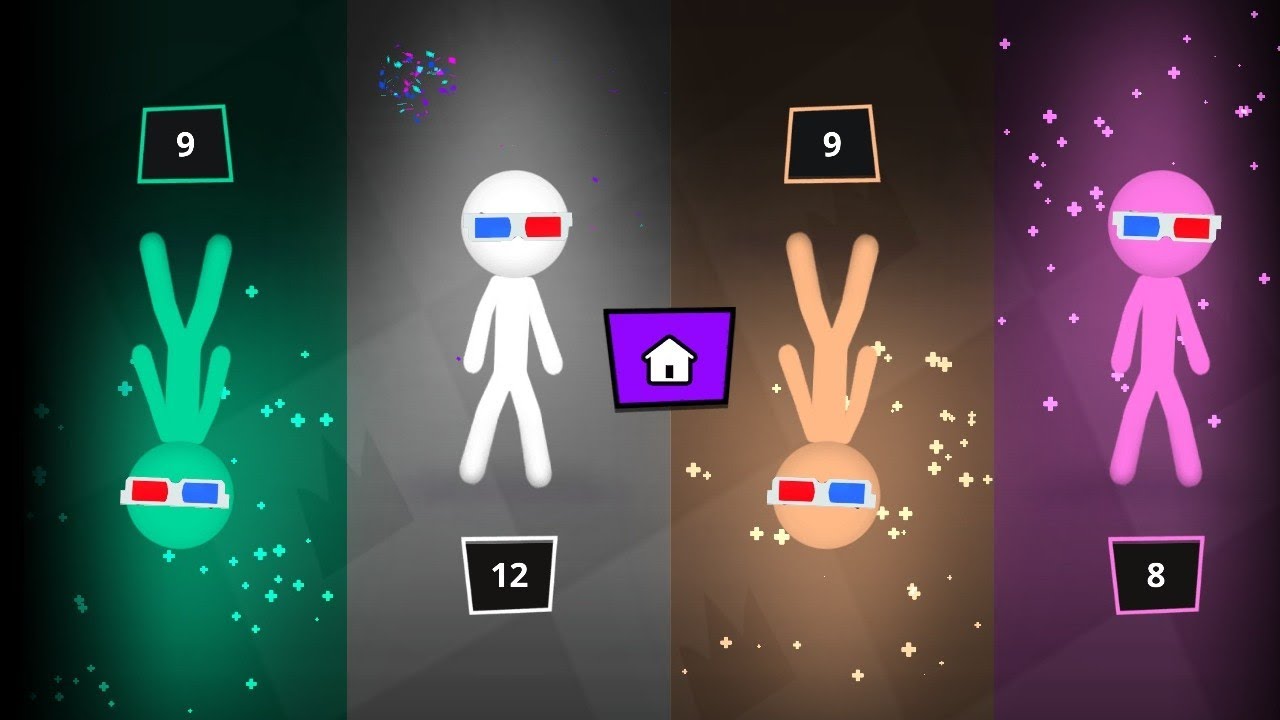 Stickman Party Gameplay - YouTube