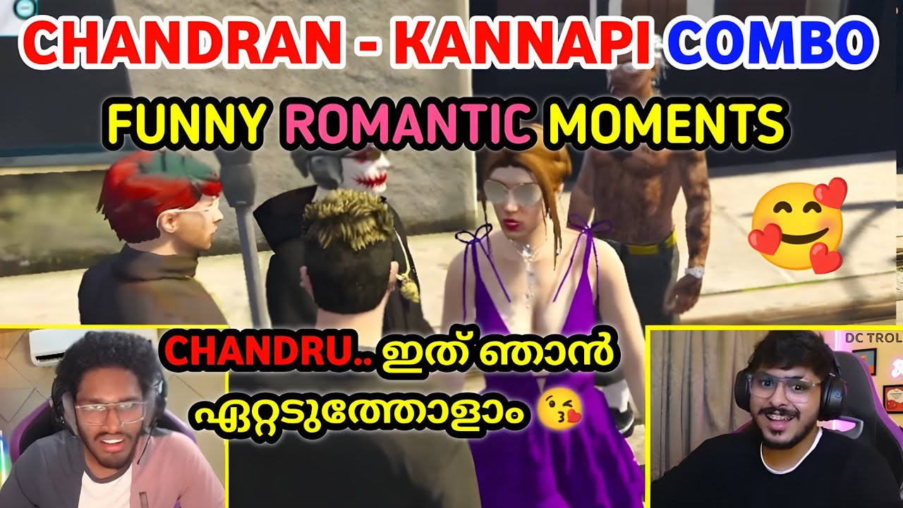 CHANDRAN - KANNAPI COMBO😉ROMANTIC FUNNY MOMENTS ️Eagle gaming | Blind ...