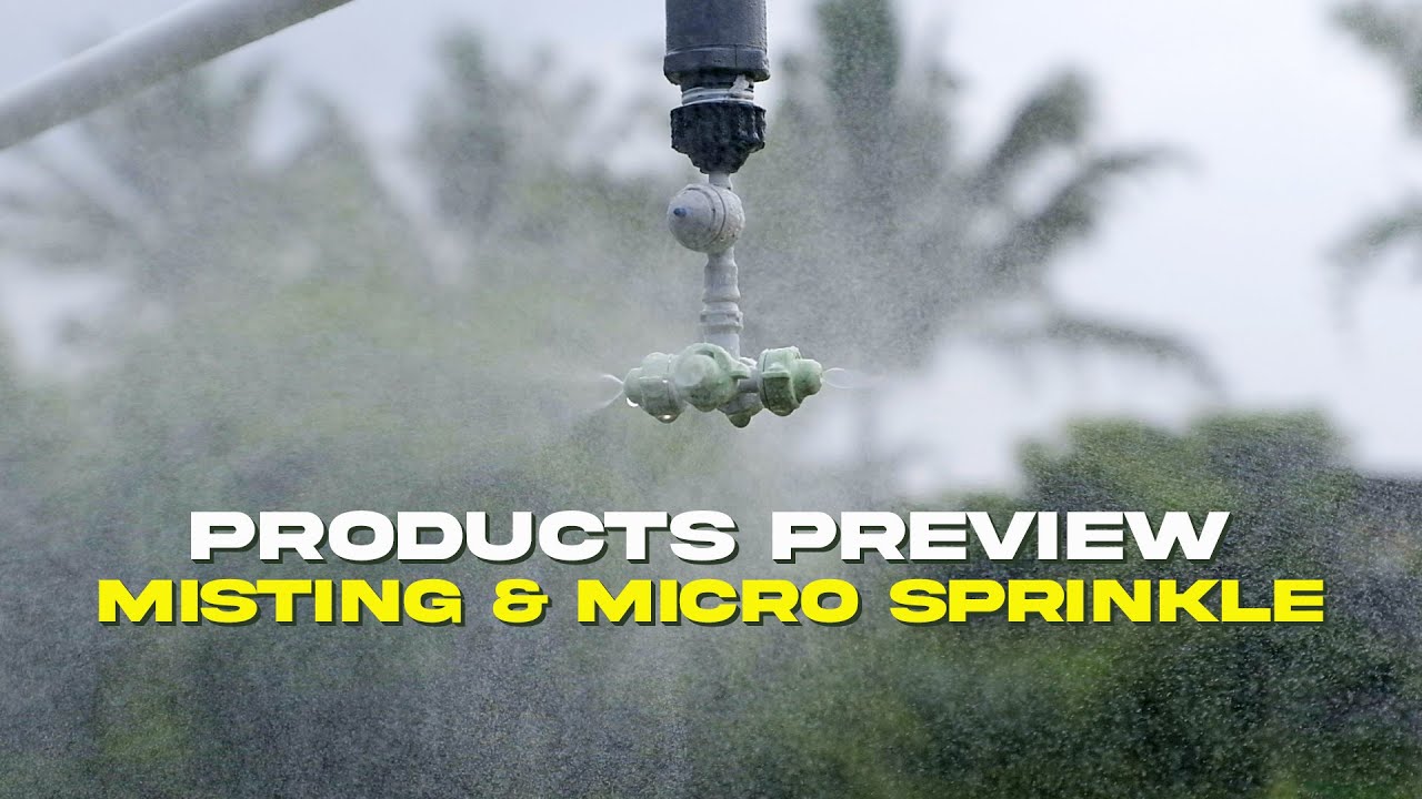 PRODUCT PREVIEW - MIST & MICRO SPRINKLES (IRIGASI MICRO) - YouTube