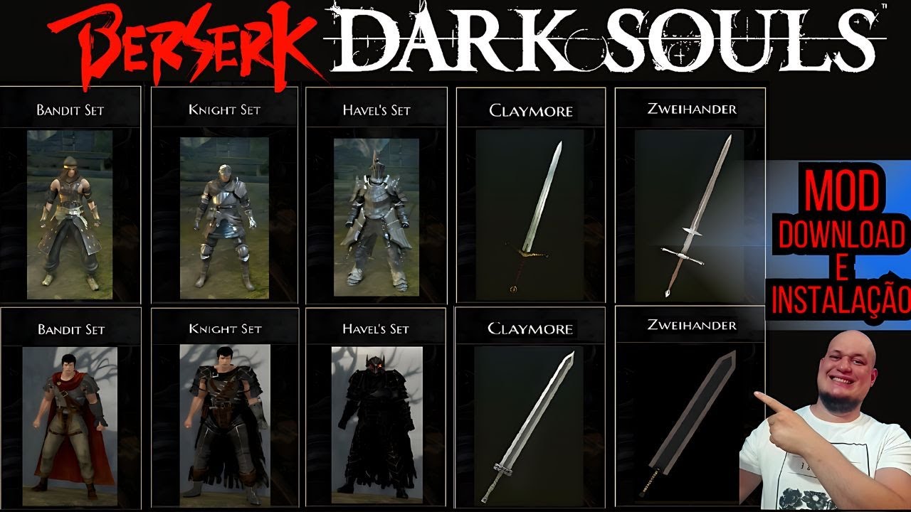 Instale o MOD Guts em Dark Souls Remastered: Guia Completo para uma ...