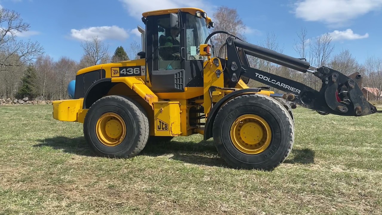 Köp Lastmaskin JCB 436 HT på Klaravik - YouTube