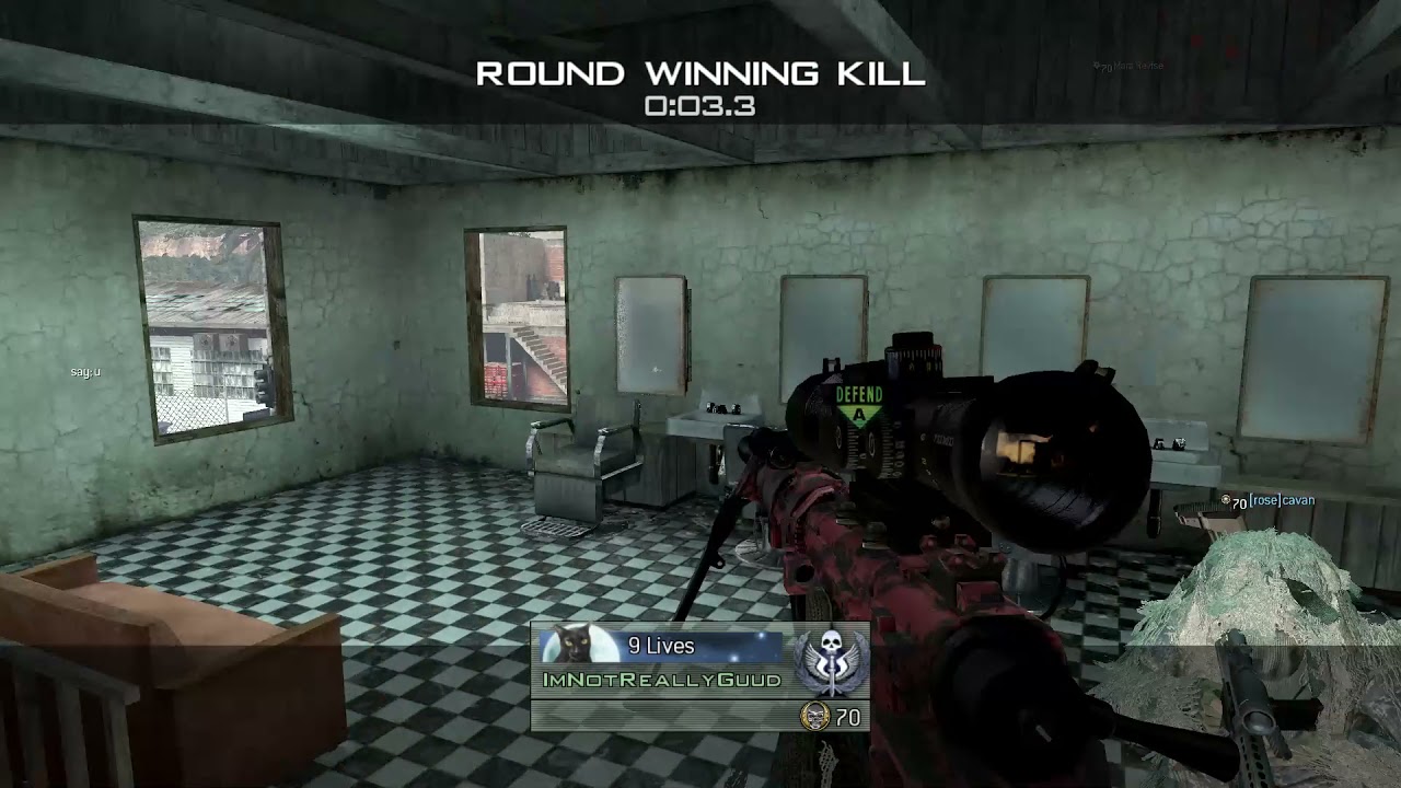 IW4x Favela Window Shot - YouTube