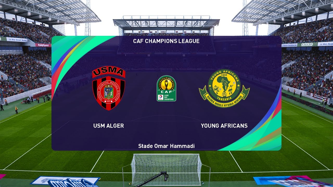 USM Alger vs Yanga (03/06/2023) Final CAF Confederations Cup PES 2021 ...