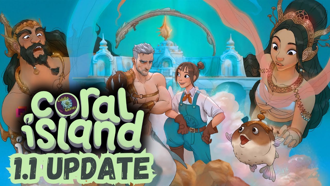 FIRST LOOK at the NEW 1.1 UPDATE for Coral Island - YouTube