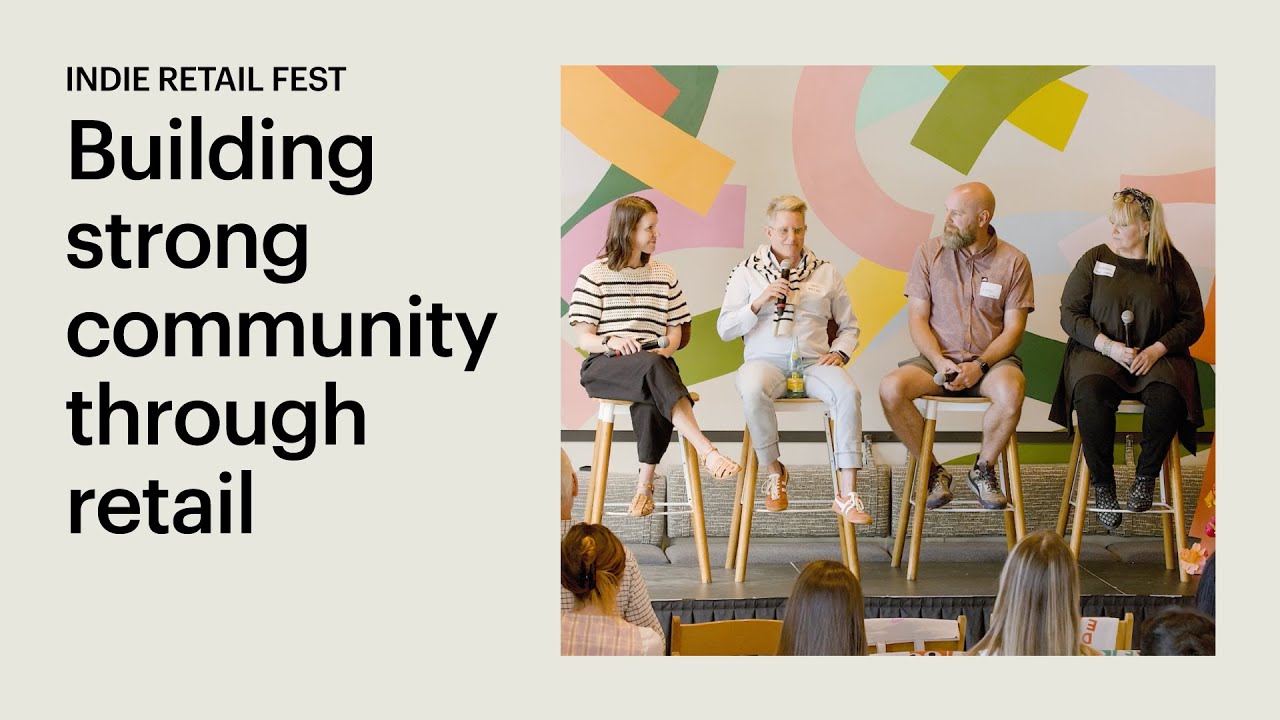 Tips for creating community through retail - YouTube