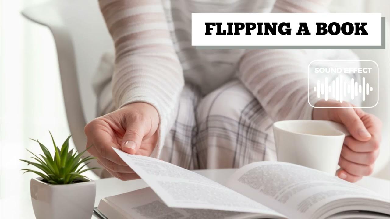 Flipping Pages Sound Effect | Flipping a Book - YouTube