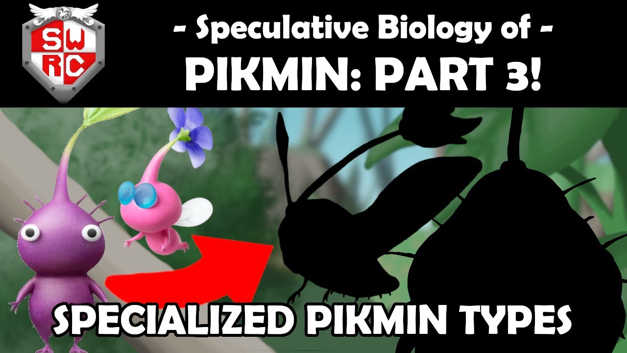 Pikmin Reimagined Part 3: Speculative Biology of Specialized Pikmin ...