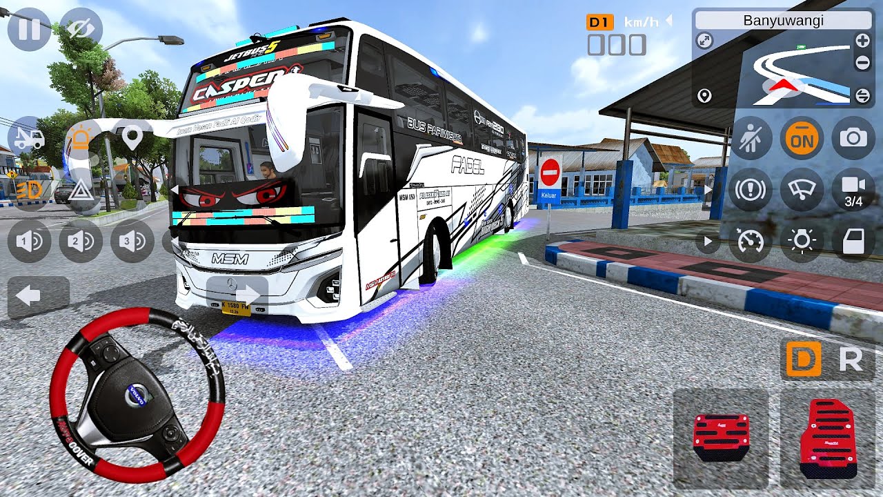 Bus Pariwisata Casper MSM Fadel 24 Cortas Convoi Bareng Geng AKA Wisata ...