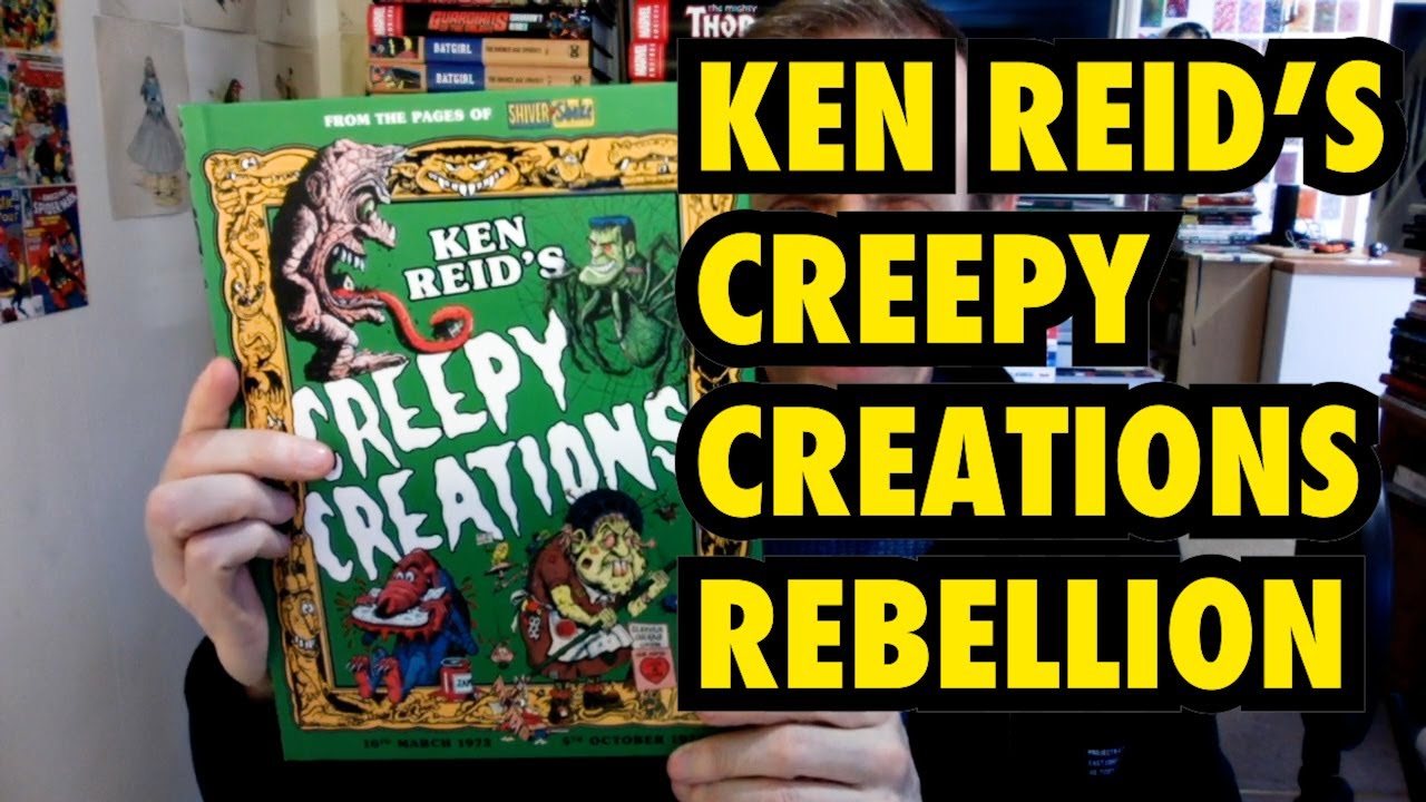 Ken Reid's Creepy Creations from Rebellion UK Comics (Shiver and Shake ...
