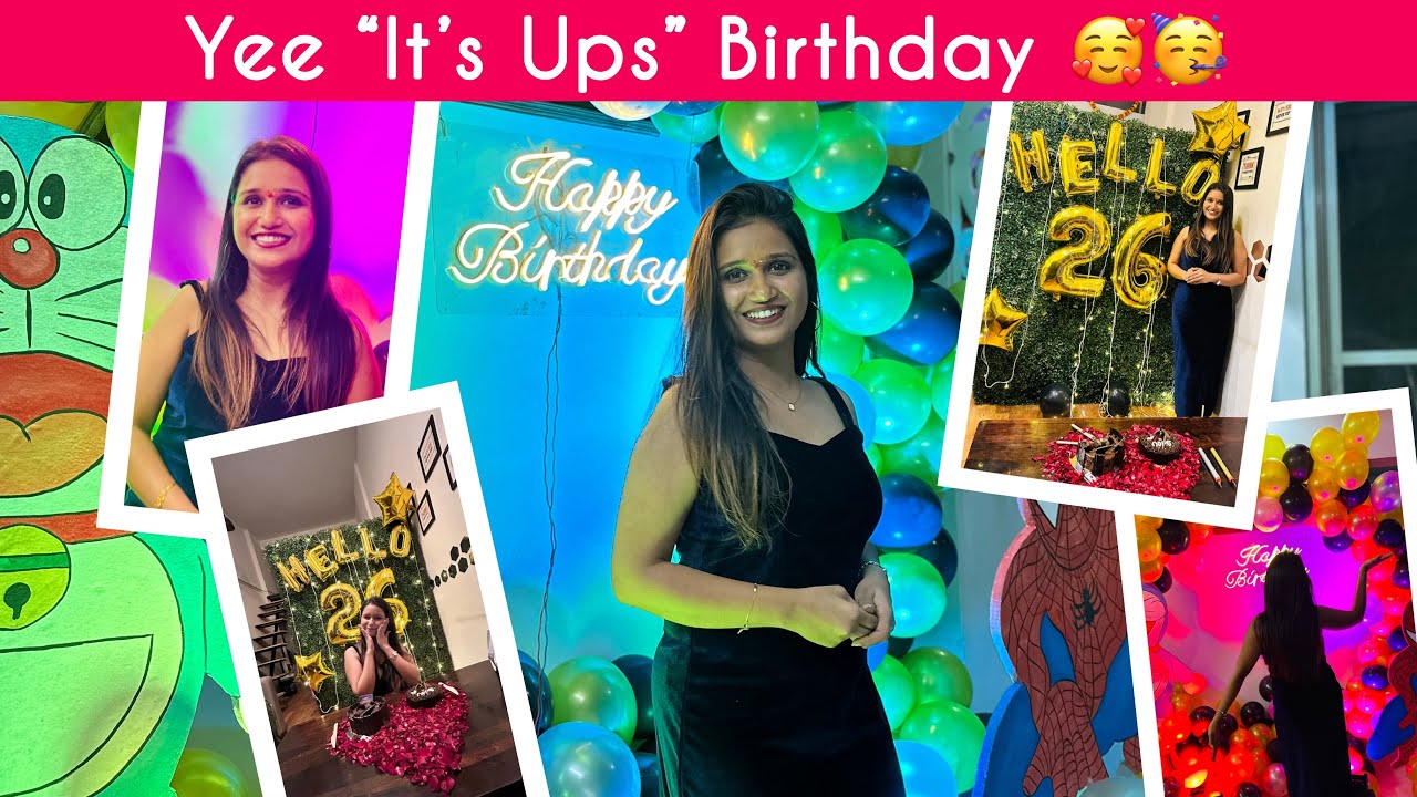 Yeee “It’s Ups” Birthday 🥳 | & they all gave me surprises😍🎁 | Its Ups ...