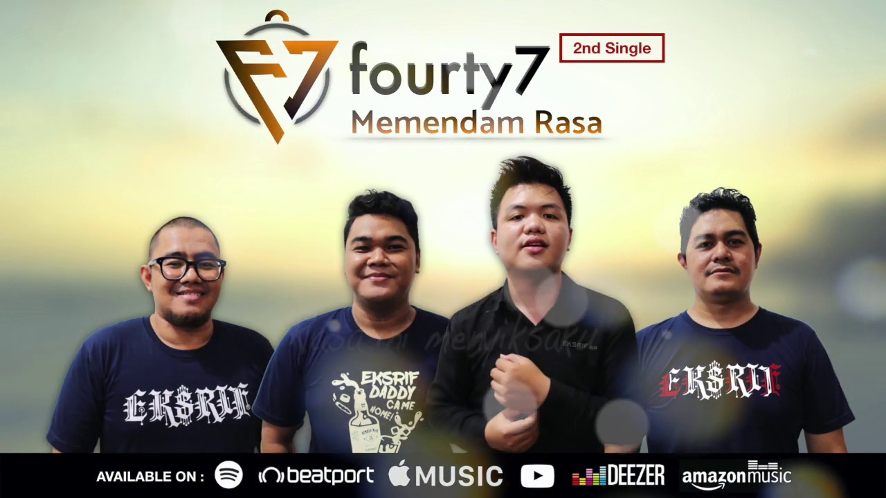 fourty 7 - Memendam Rasa (Official Lyric Video) - YouTube