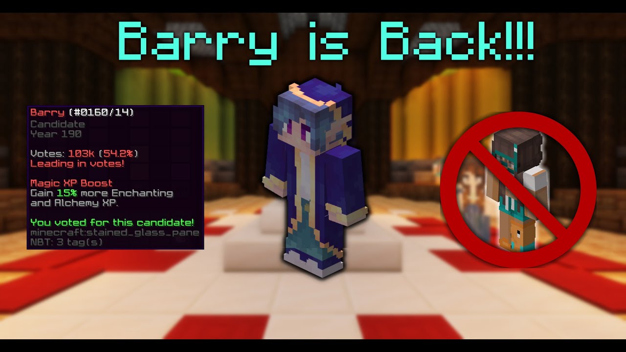 BARRY IS BACK (Hypixel Skyblock) - YouTube