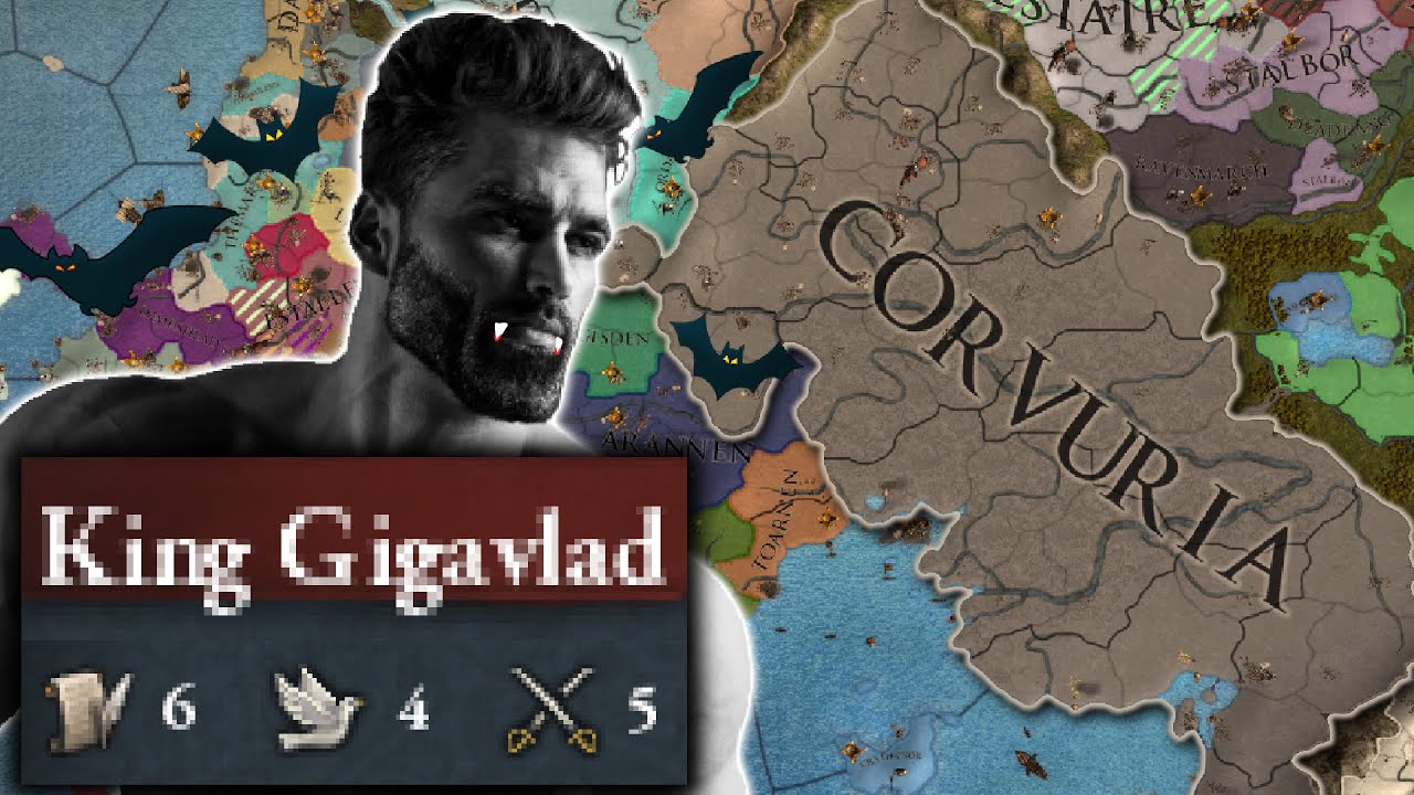 【EU4 Anbennar】 Becoming an Immortal Vampire God Emperor [Corvuria 3 ...
