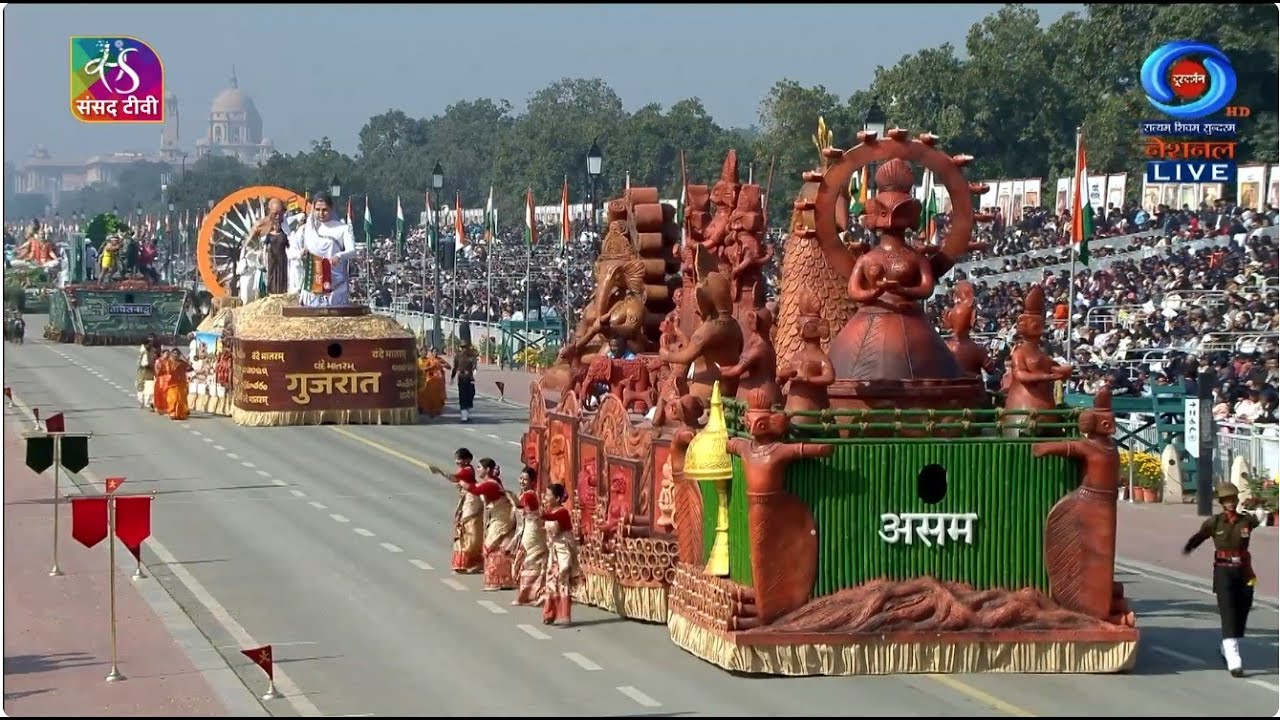 Assam Tableau | Republic Day Parade 2026 | 26 January, 2026 - YouTube