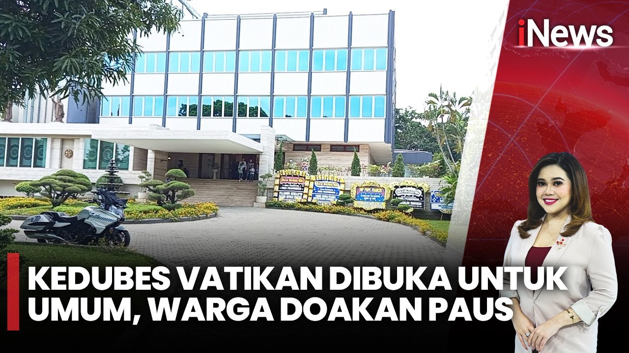 Kedubes Vatikan Jakarta Dibuka untuk Warga Doakan Paus Fransiskus ...