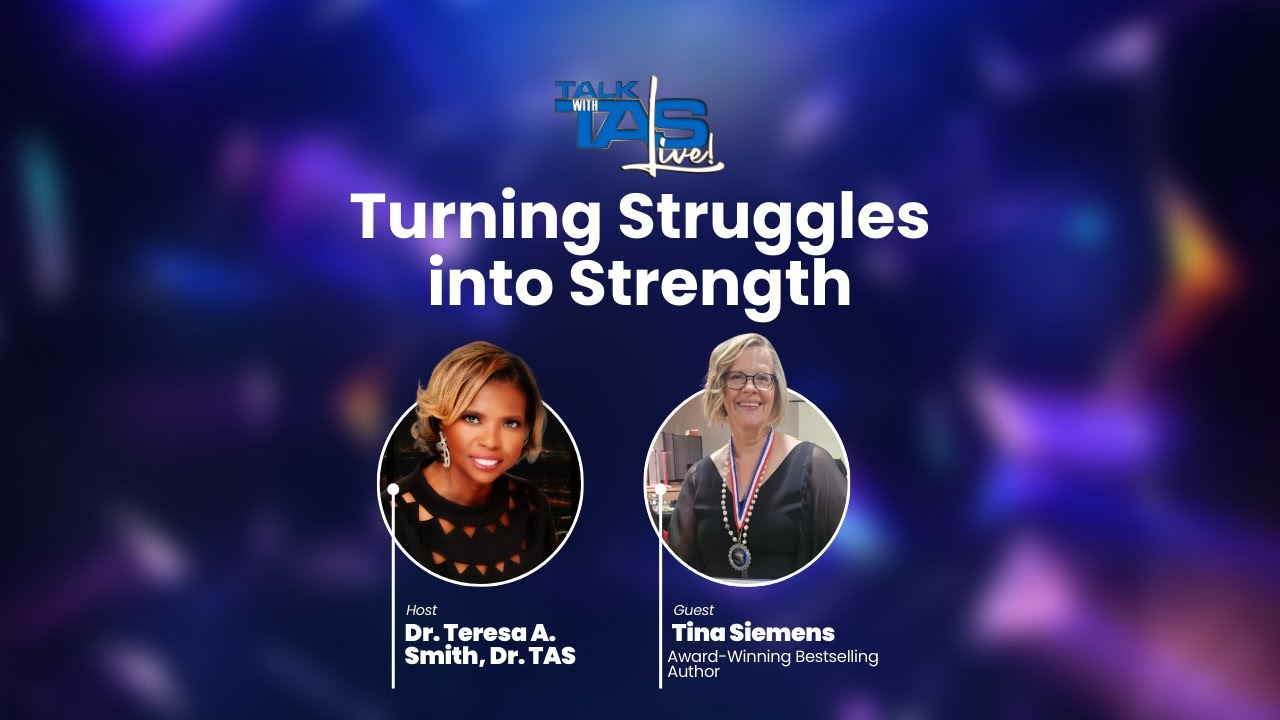 #TalkWithTASLive: 💡 Struggles → Strength with bestselling author Tina ...