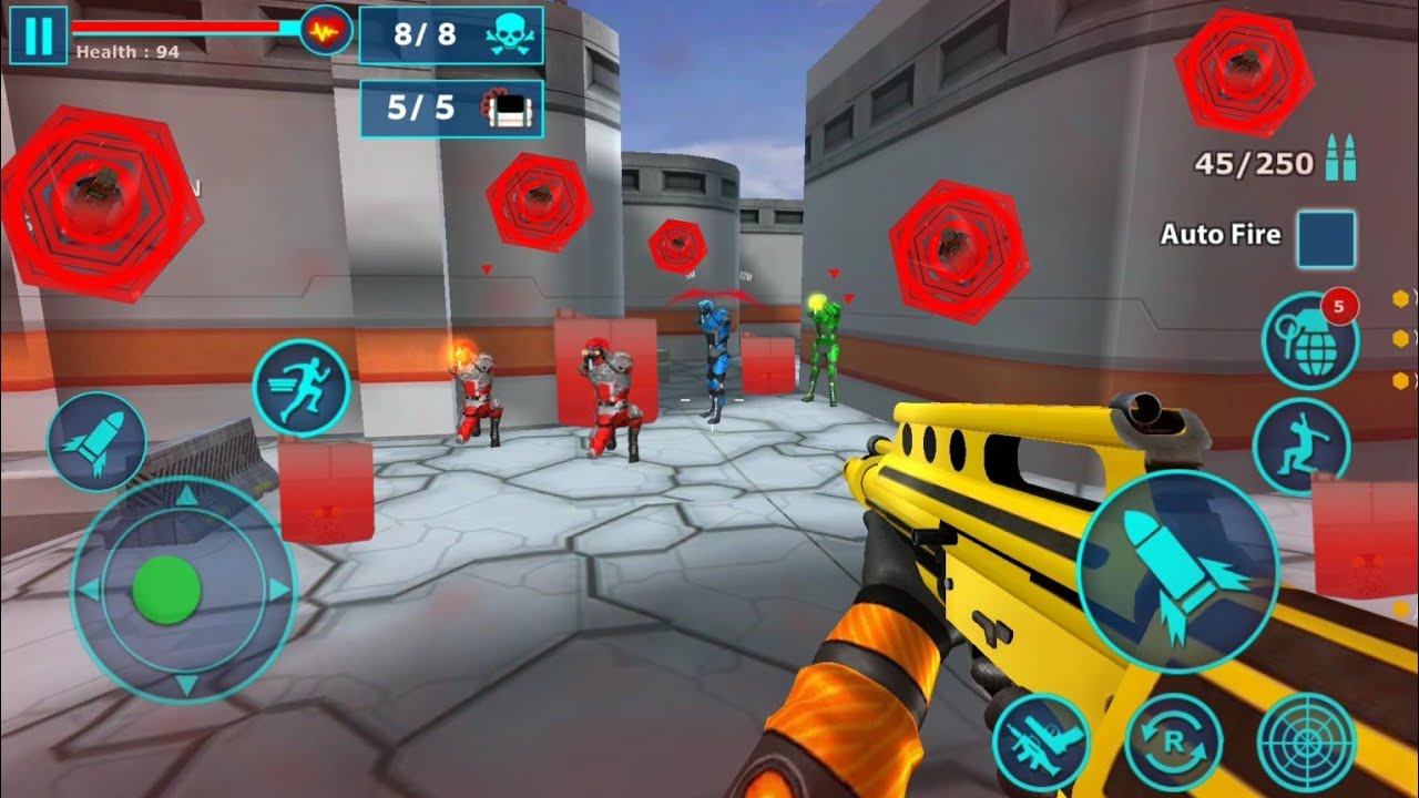 Kill Terrorist Robot and Defused Bom"|| DEFUSE MODE ||" Robot FPS ...