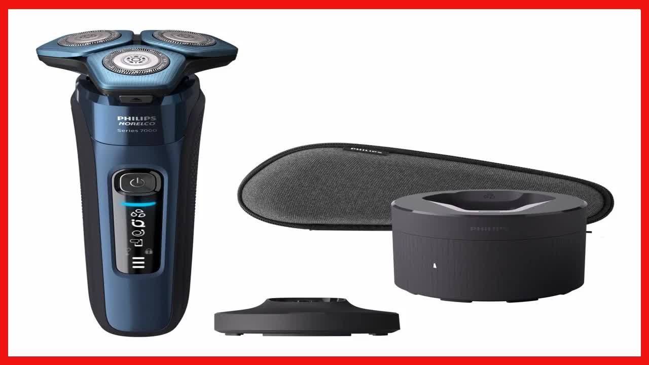 Philips Norelco Shaver 7700, Rechargeable Wet & Dry Electric Shaver ...