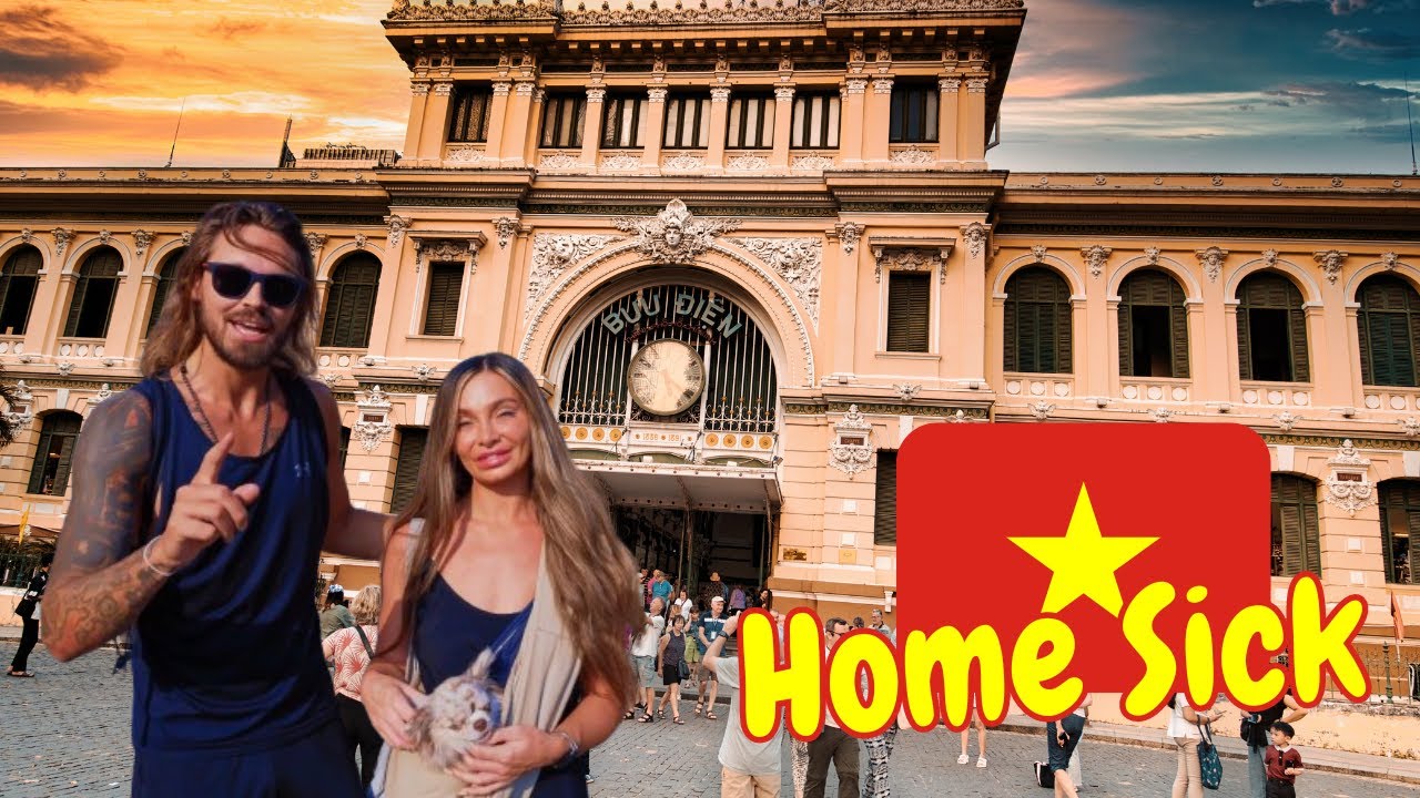 Saigon Post Office, Bookstreet and Notre Damn Cathedral! Vietnam 🇻🇳 ...